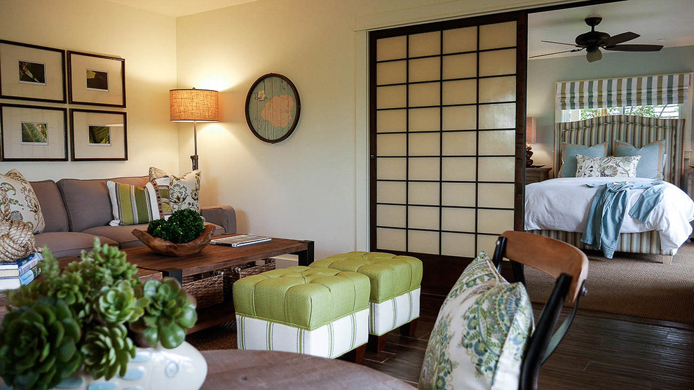 A Hawaiian Escape - Beach Style - Living Room - Hawaii - by Kathy Ann ...