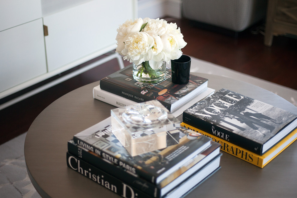 A Modern Intake on New York City - Transitional - Living Room - New ...