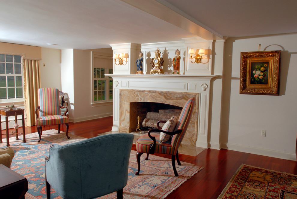A Modernized Colonial - Traditional - Living Room - New York - by Point ...