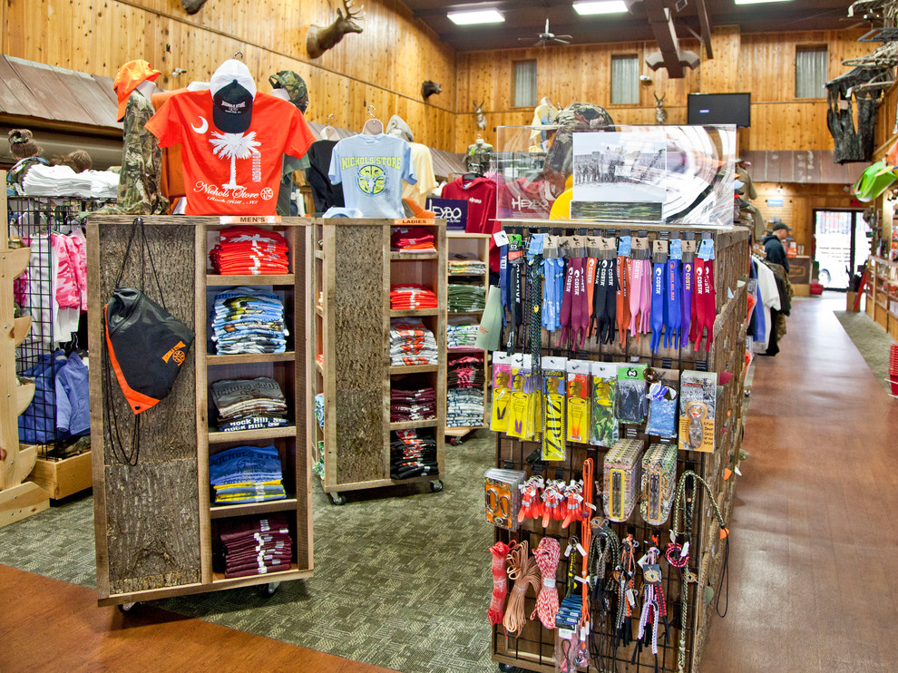 A Sporting Goods Destination Features Reclaimed and Natural Materials ...