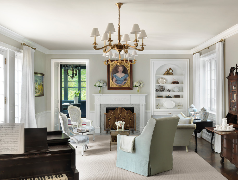A Traditional Estate - Traditional - Living Room - St Louis - by User ...