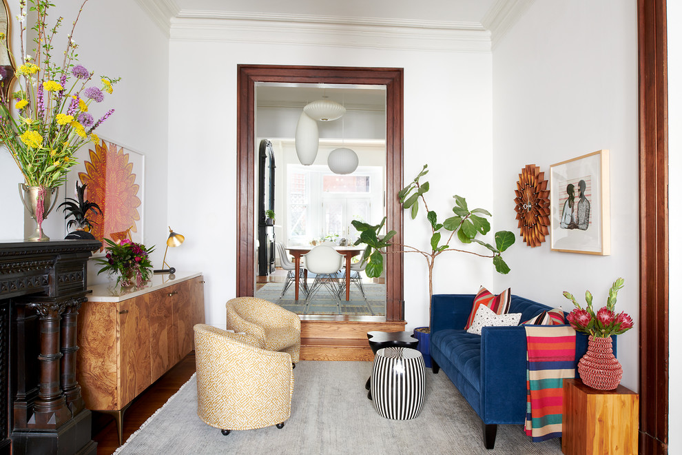 A VERY VIBRANT VICTORIAN - Eclectic - Living Room - Philadelphia - by ...