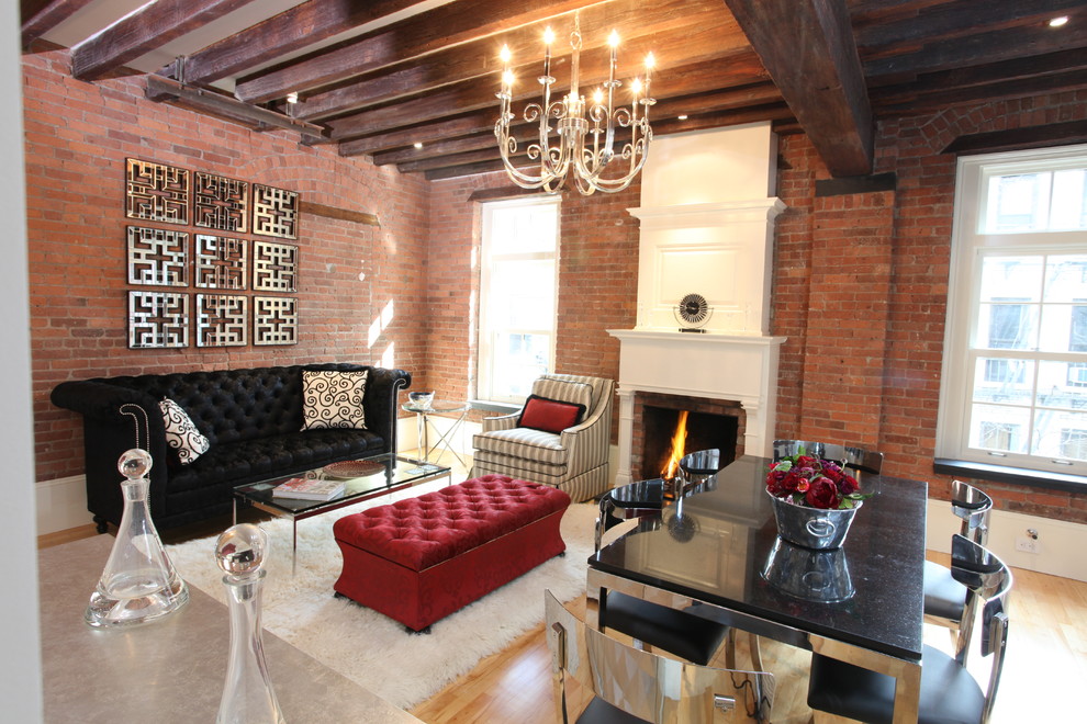 A Village Loft Reimagined - Traditional - Living Room - New York - by ...