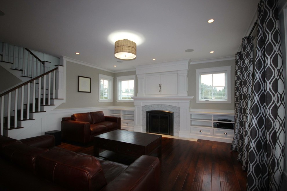 Abbotsford New Build - Traditional - Living Room - Vancouver - by Hook ...
