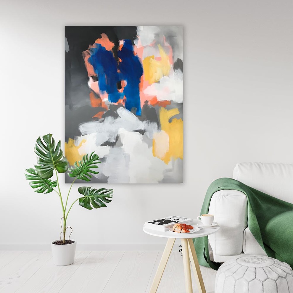 Abstract House - Original Modern Contemporary Affordable Artwork For ...