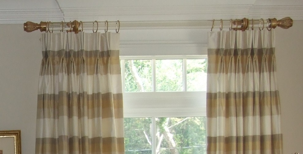 Acrylic Drapery Rods - Transitional - Living Room - New York - by ...