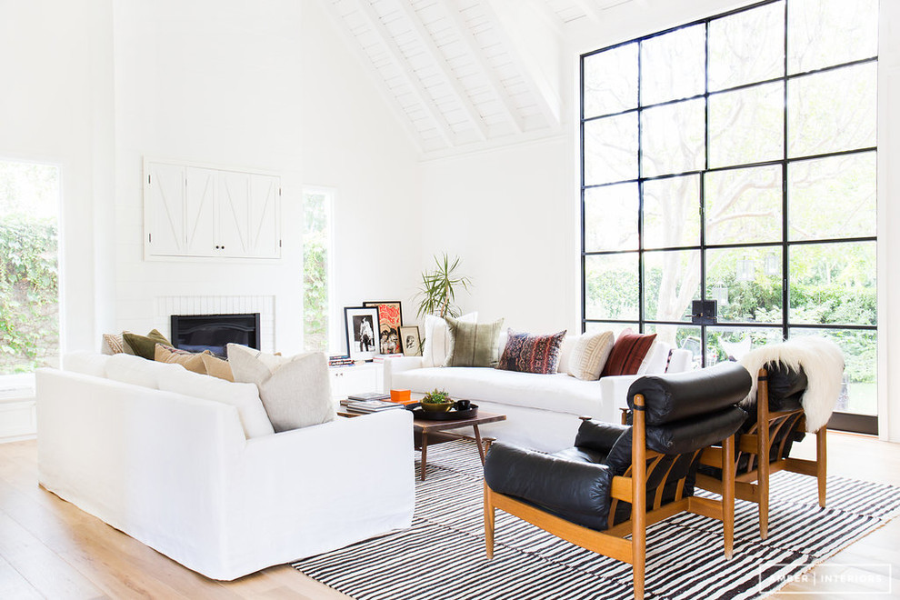 Addison - Eclectic - Living Room - Los Angeles - by Amber Interiors | Houzz