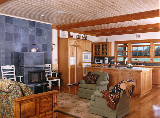 Adirondack Family Compound - Klassisch - Wohnbereich - New York - von ...