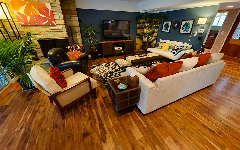 African Acacia Living room - Contemporary - Living Room - Los Angeles ...