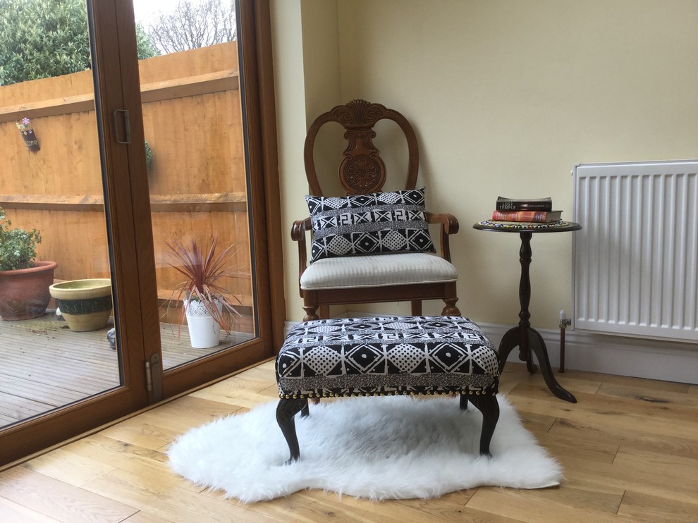 African foot stool - Contemporary - Living Room - London - by ...