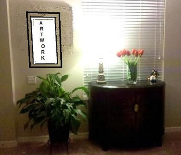 After - Drawing for Art piece - Transitional - Living Room - Los ...