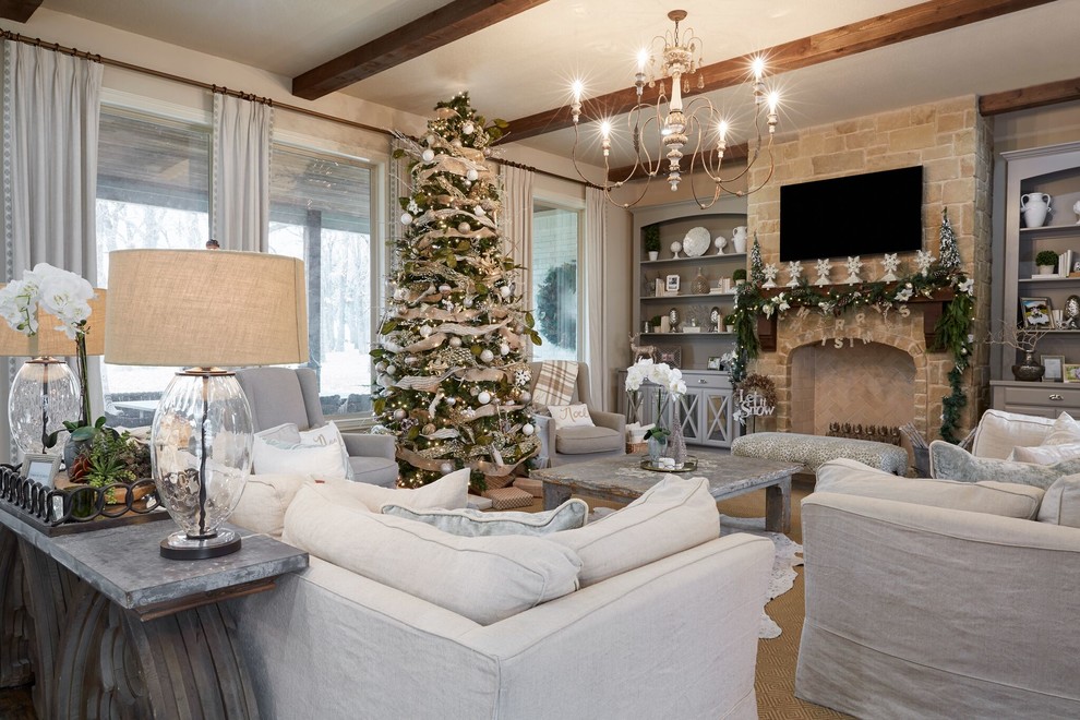 Aledo Project: Living Room - Traditional - Living Room - Dallas - by A ...