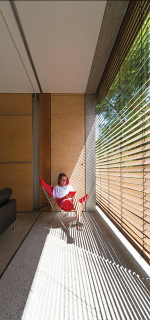 Alexandria Courtyard House - Contemporary - Living Room - Sydney - by ...