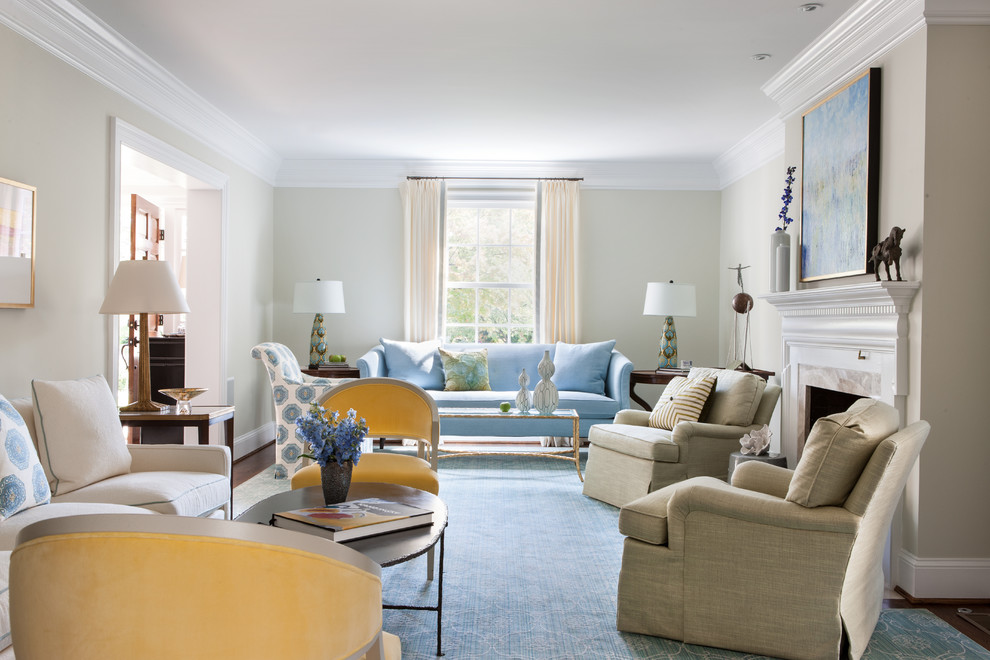 Alexandria Residence - Transitional - Living Room - DC Metro - by ...