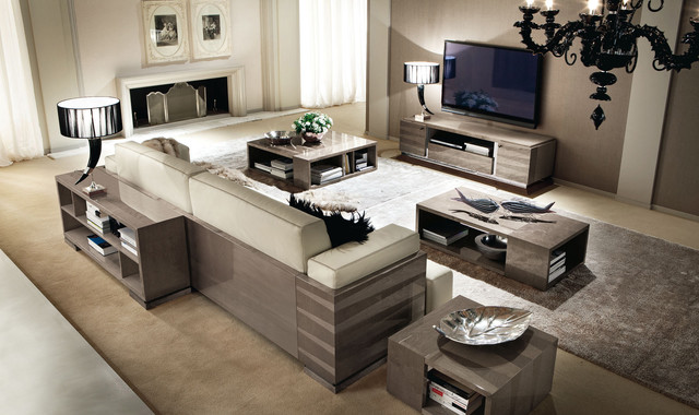 ALF Monaco Italian Living Room Furniture Collection - Moderno - Salón ...