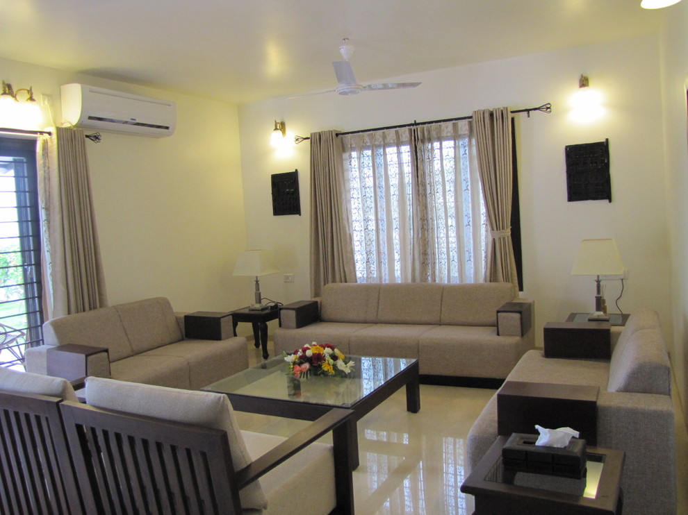 ALKAPURI, VADODARA - Contemporary - Living Room - Ahmedabad - by TUSHAR ...