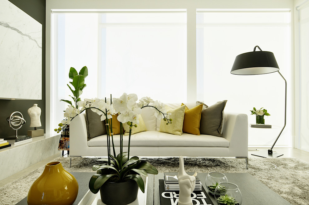 Amanda Hamilton Interior Design - Modern - Living Room - Calgary - by ...