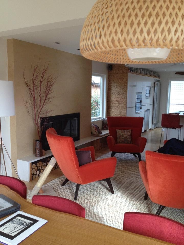 American Clay Plaster Installation: Kirei Inspired - Eclectic - Living ...