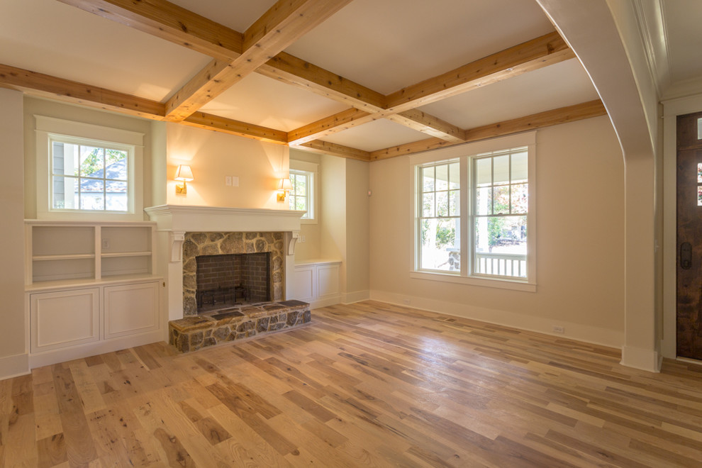 American Foursquare - Traditional - Living Room - Other - by Greenfield ...