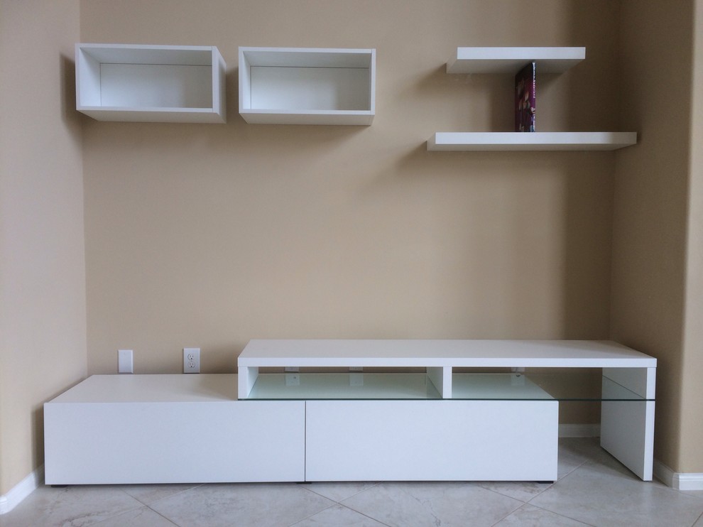 Amsterdam TV Nook - After - Contemporary - Living Room - Houston - by K ...