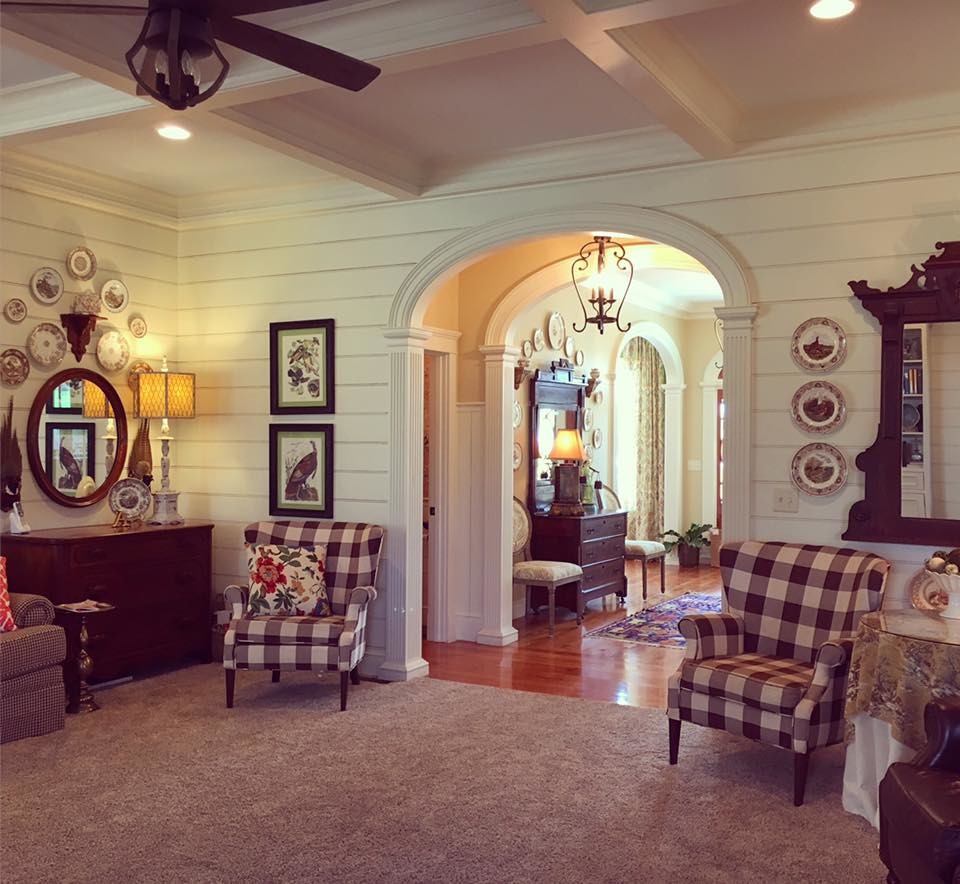 Anderson Farm - Traditional - Living Room - Atlanta - by Stewart ...