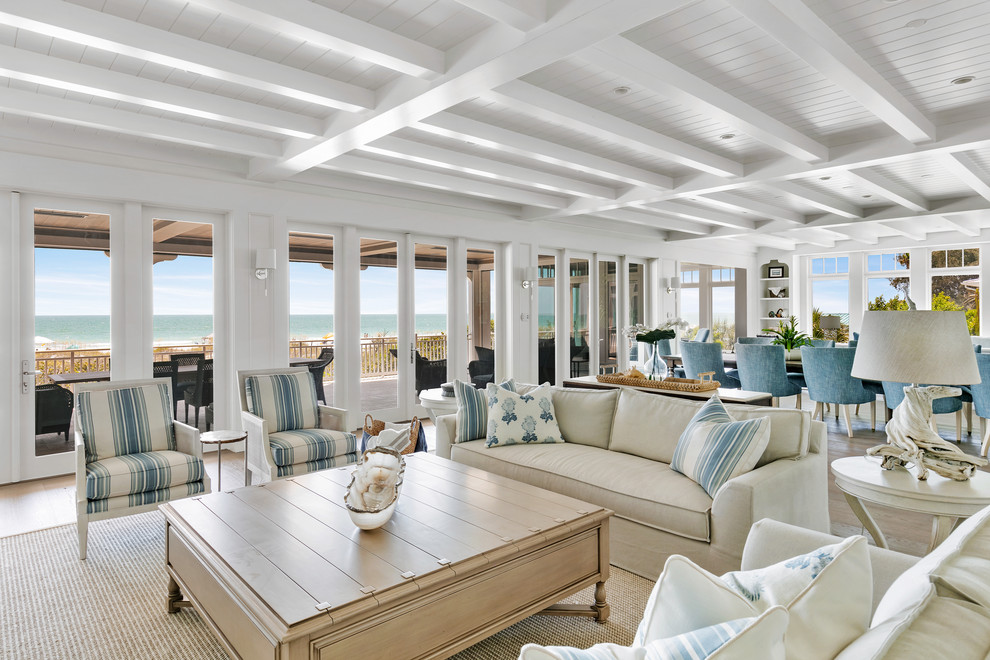 Anna Maria Island Waterfront - Beach Style - Living Room - Tampa - by ...
