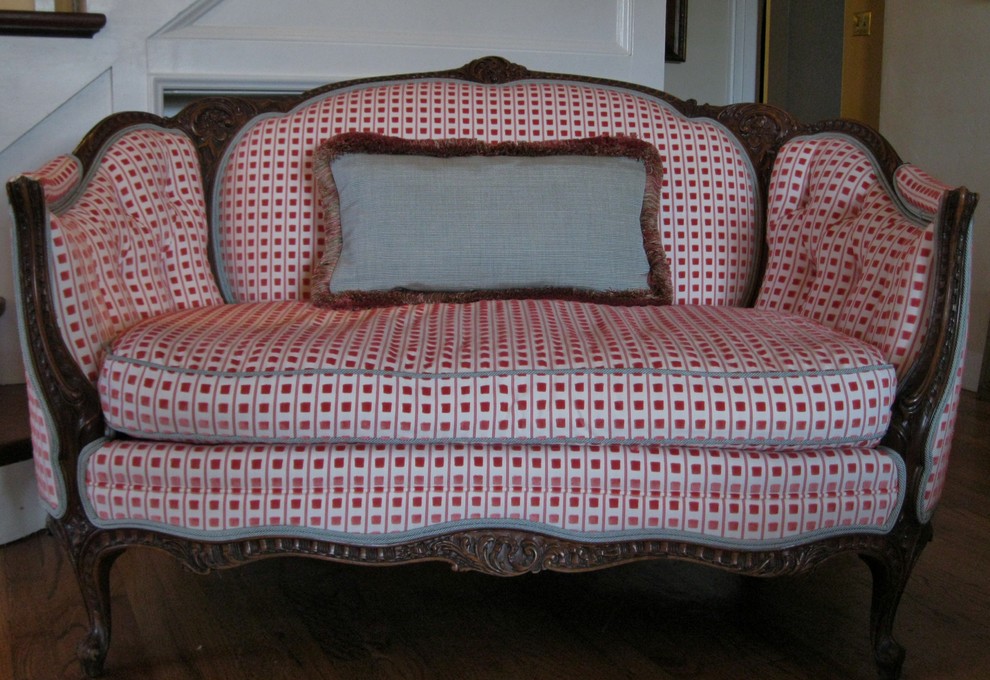 Antique Settee, William Land Park 1930's Cottage - Traditional - Living ...