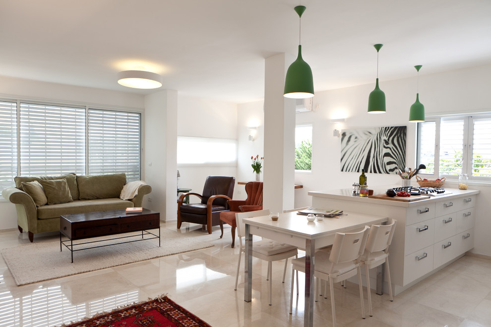 Apartment - Hadar Yosef ,Tel Aviv - Contemporary - Living Room - Tel ...