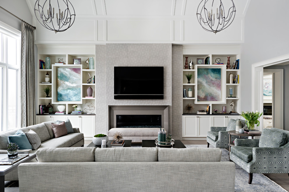 Appleby Place - Traditional - Living Room - Toronto - by Pizzale Design ...