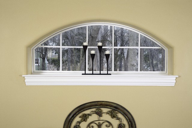 Arched Window Detail - Traditional - Living Room - Chicago - by Great ...