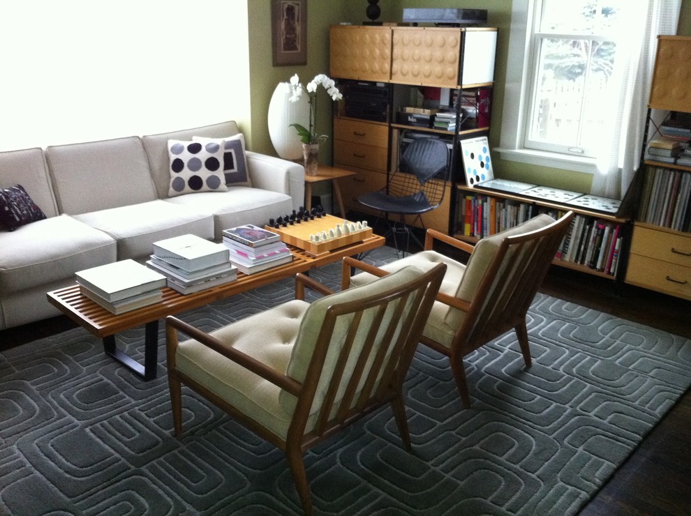 Archie Living Room - Modern - Living Room - Boston - by angela adams ...