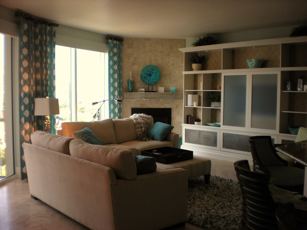 Aria - Contemporary - Living Room - Miami - by Interiors Group of SW Florida | Houzz