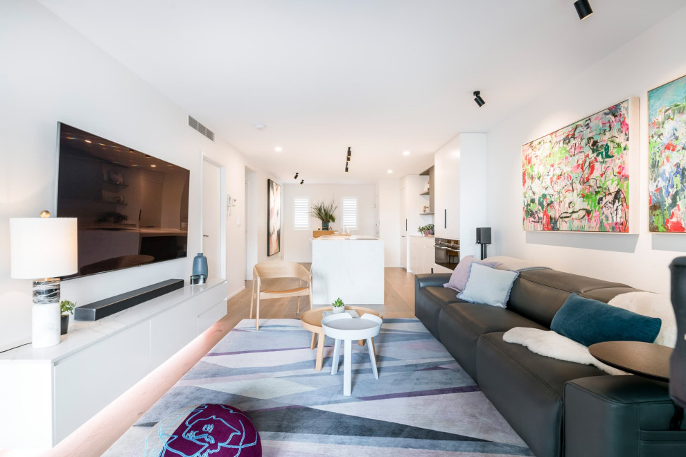 Arthur Street, Fortitude Valley, Brisbane - Contemporary - Living Room ...