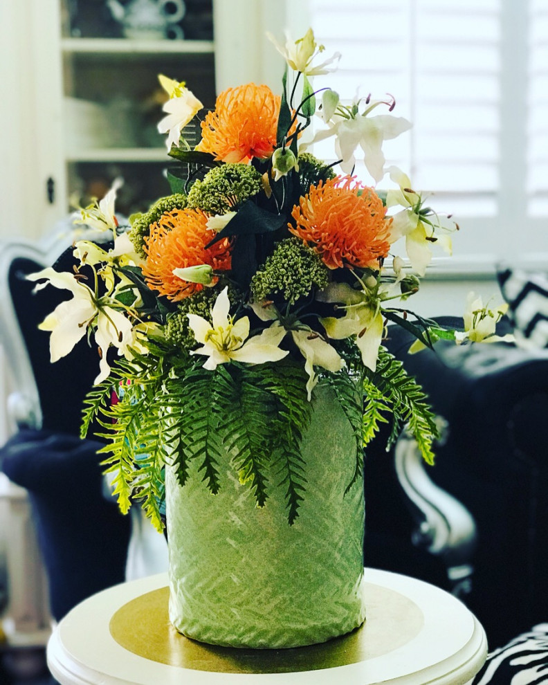 Artificial floral arrangement Tropical Island - Living Room - Los ...