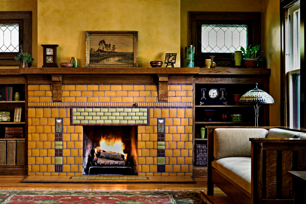 Arts And Crafts Fireplace