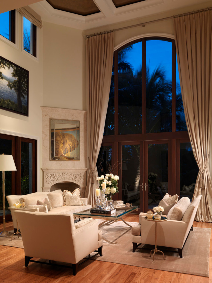 As Seen in Florida Architecture - Traditional - Living Room - Miami ...