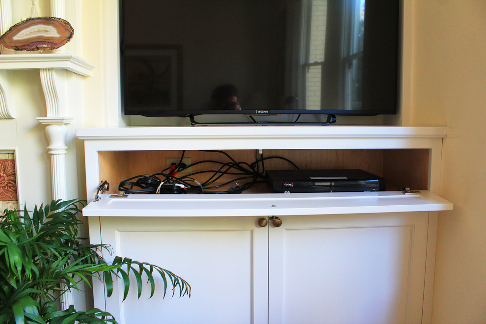 ATH-Custom Built-in Cabinet - Traditional - Living Room - San Francisco ...