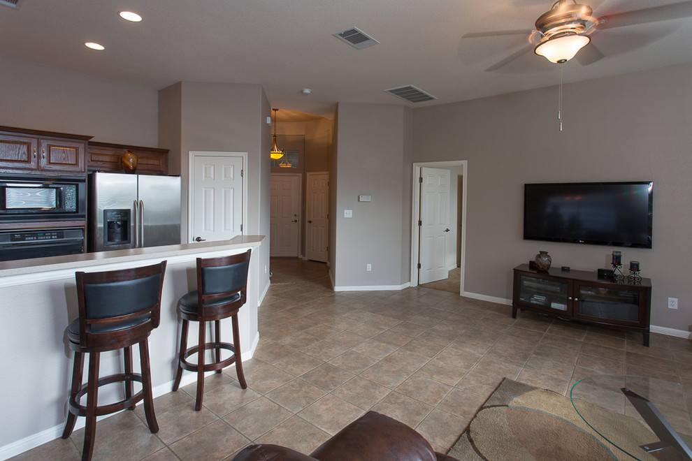 Austin Interior Repaint - Traditional - Living Room - Austin - by Fresh ...