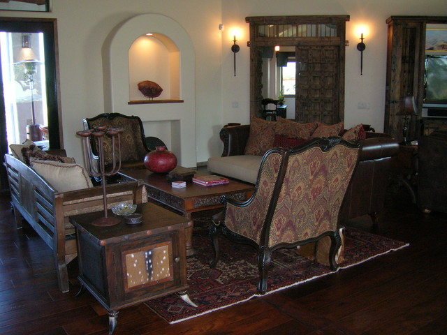 Austin/Lake Travis - American Southwest - Living Room - Austin - by ...