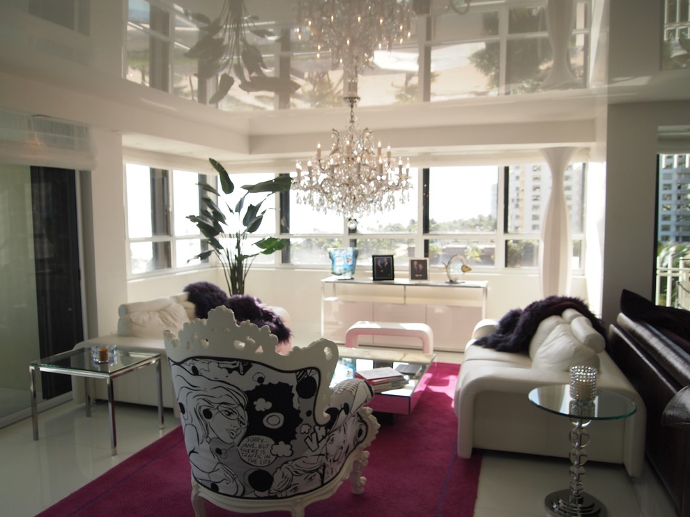 BAL HARBOUR RESIDENCE - Contemporary - Living Room - Miami - by High ...