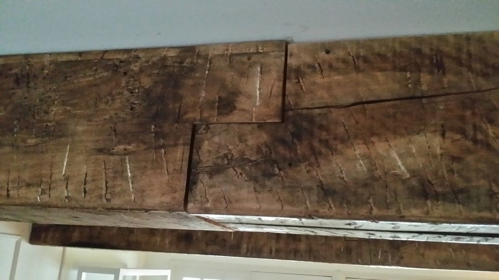 Barn Beams - Rustic - Living Room - New York - by Northeast Furniture ...
