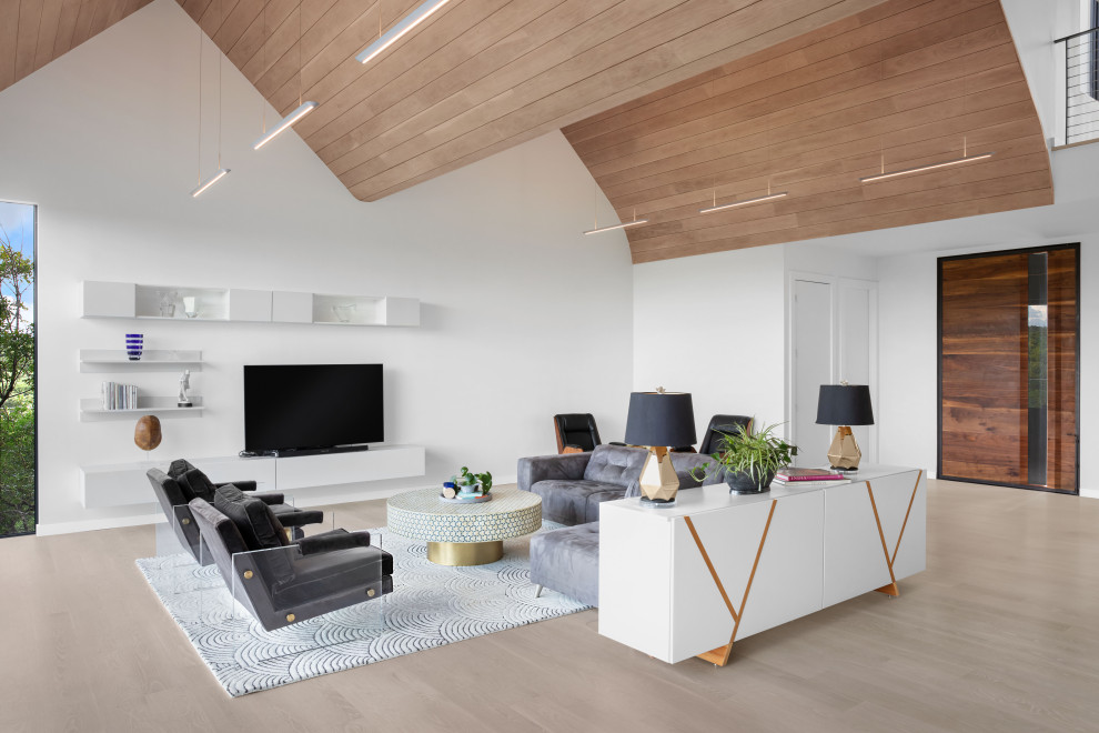 Barton Hills Residence - Contemporary - Living Room - Austin - by ...