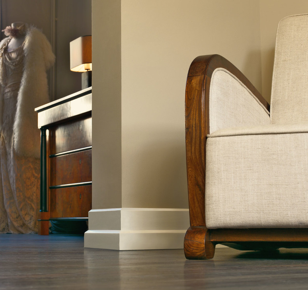 baseboard molding - Contemporary - Living Room - Miami - by Inviting ...