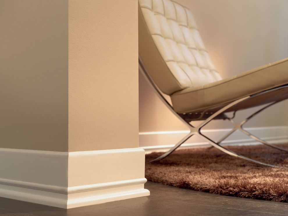 baseboard molding - Contemporary - Living Room - Miami - by Inviting ...