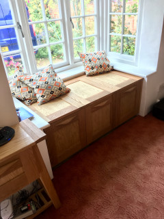 Bay window storage - Scandinavian - Living Room - Oxfordshire - by ...