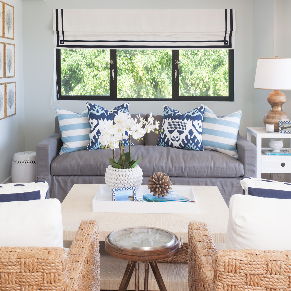 Bayside Walk - Beach Style - Living Room - San Diego - by AGK Design ...