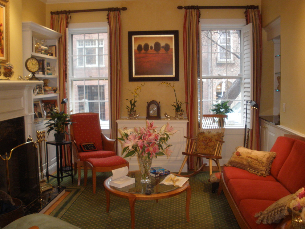 Beacon Hill Living Room - Eclectic - Living Room - Boston - by Cicely ...