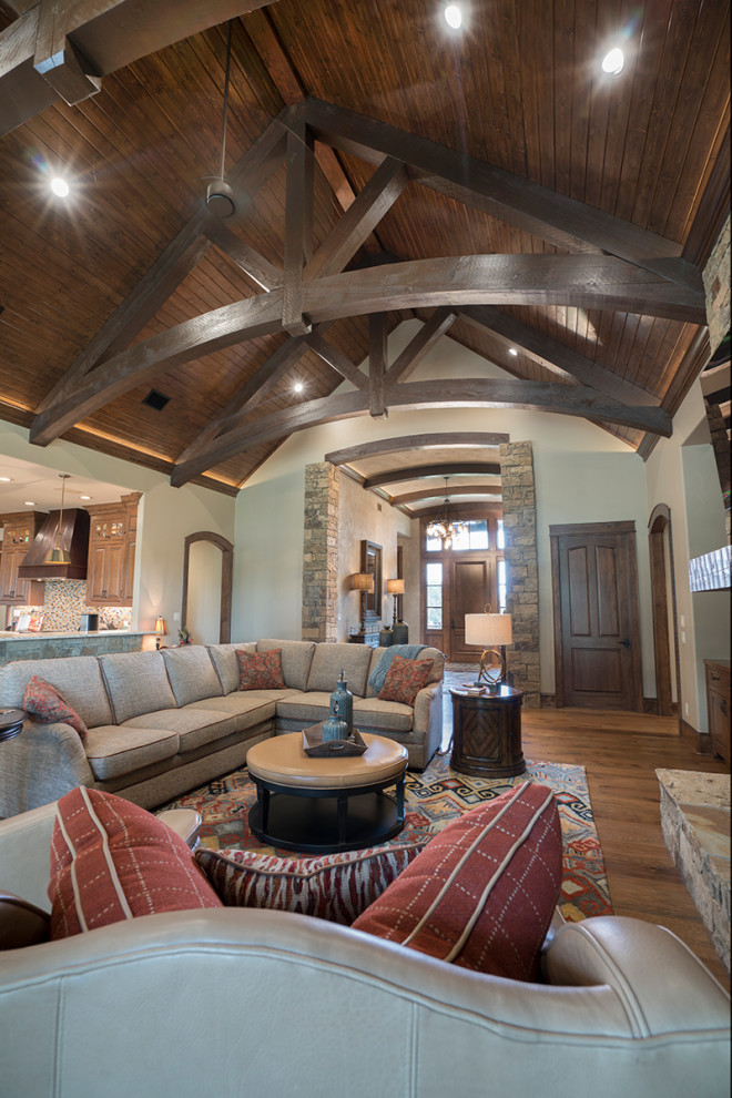 Beams - Craftsman - Living Room - Austin - by Jba_Designs | Houzz