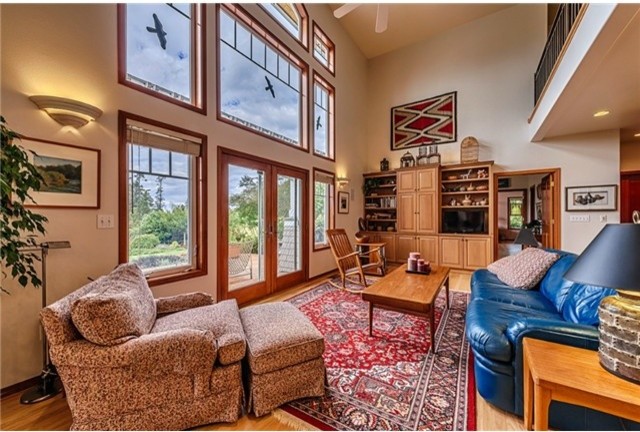 Beautiful Privacy in the PNW - Contemporary - Living Room - Seattle ...