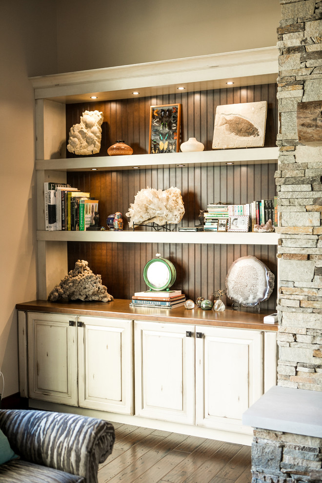 Beautiful Tri-color Kitchen - Southwestern - Living Room - Indianapolis ...